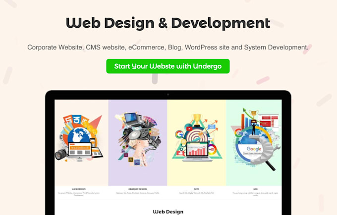 Create customise industries and commercial wordpress website design by ...
