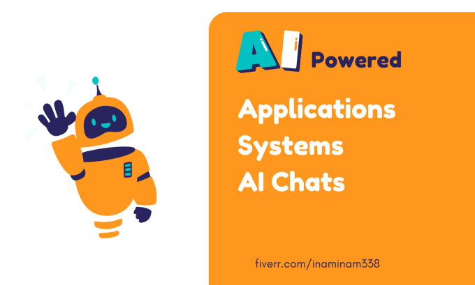 Build complete ai application system by Inaminam338 | Fiverr