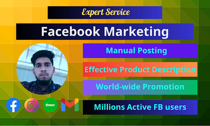 Complete facebook promotion organically for usa business by Hridoy ...
