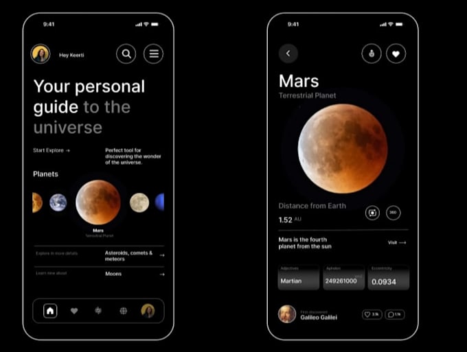 Create amazing application ui designs by Vsnaps | Fiverr