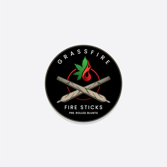 Design marvelously important grassfire fire sticks logo by Hayden ...