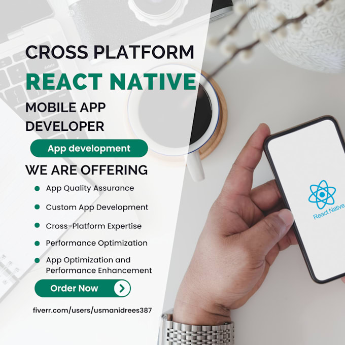 React native hybrid developer by Usmanidrees387 | Fiverr