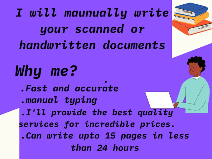 Transcribe scanned or handwritten pdf in ms word in 24 hours by ...
