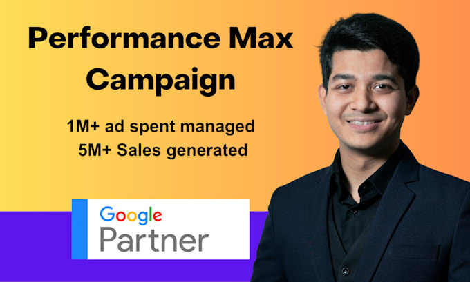 Setup google ads performance max ads campaign by Touhid_ads | Fiverr