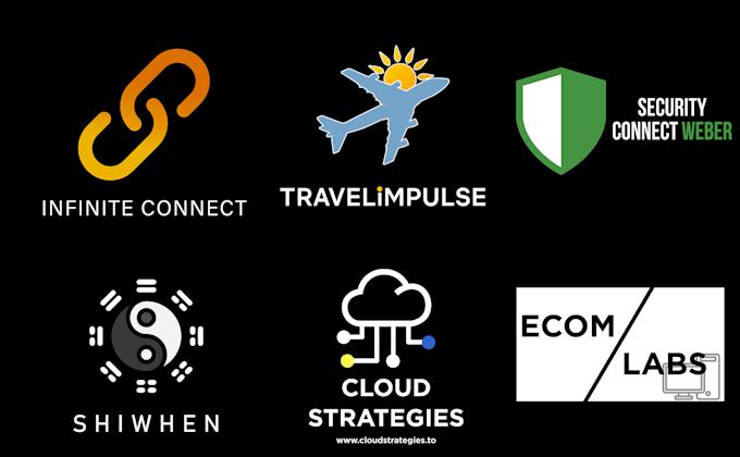 Create a simple 2d logo for you by Shopifyoito | Fiverr