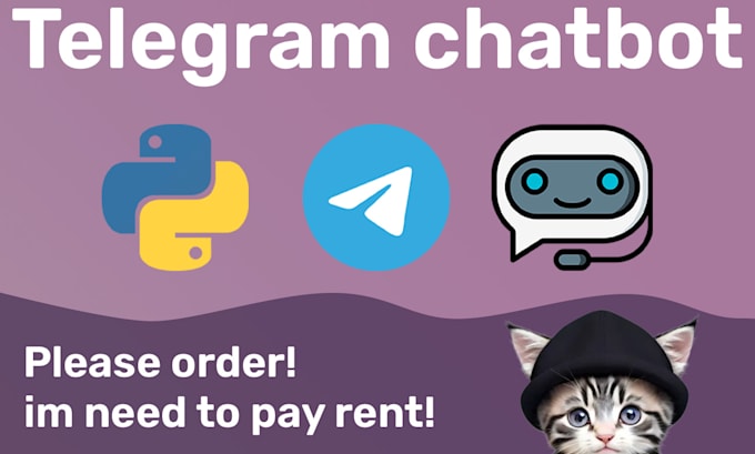 Code simple telegram bot for you by Prepodobnuy | Fiverr