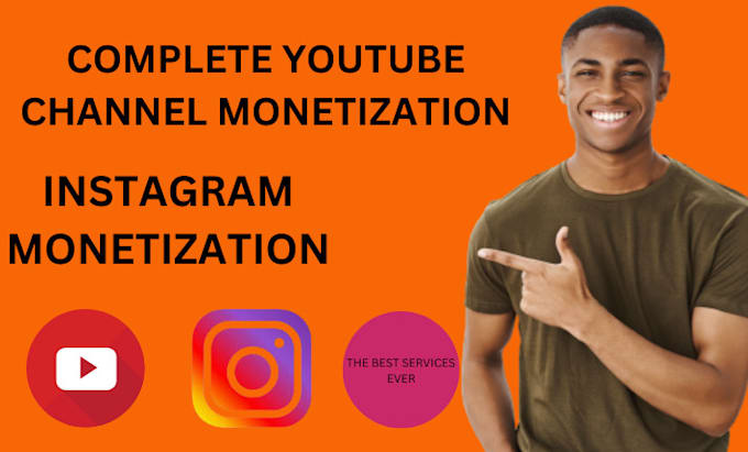 Complete youtube monetization, instagram monetization, post reels by ...