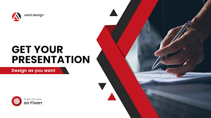 Create a modern powerpoint or prezi presentation by Jemidesign | Fiverr