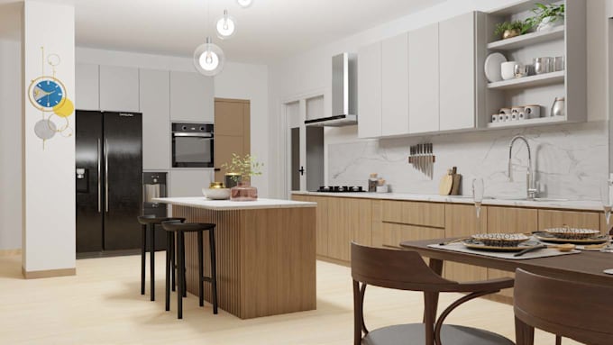 L will create a cad project with high quality 3d rendering by Simone ...