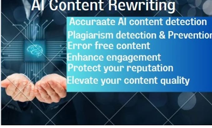 Rewrite all your ai generated content into human language by ...