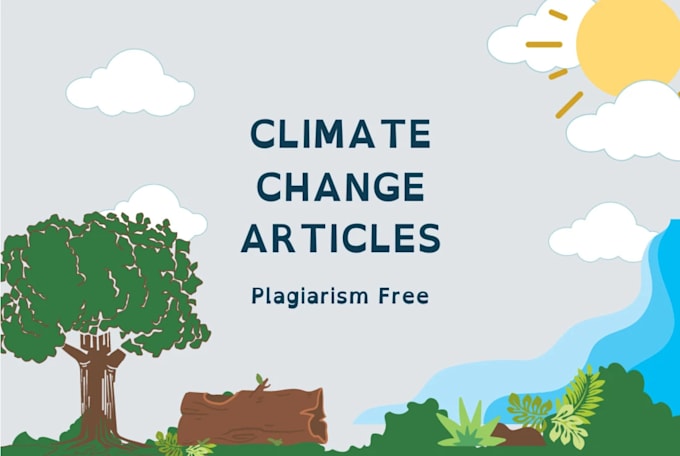 Write climate change, sustainability, and global warming articles by ...