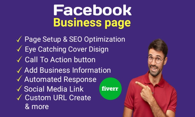 Create Setup And Optimize Facebook Business Page By Digit Sakib Fiverr