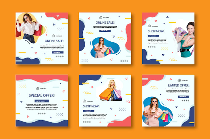 Design eye catching instagram and facebook post by Mahadi_maruf75 | Fiverr