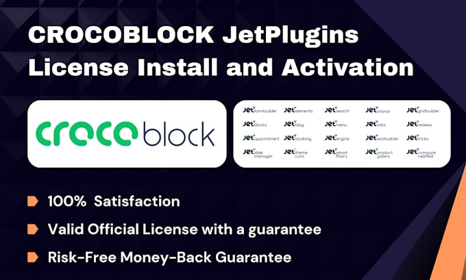 Install crocoblock jetengine with a valid lifetime license by ...