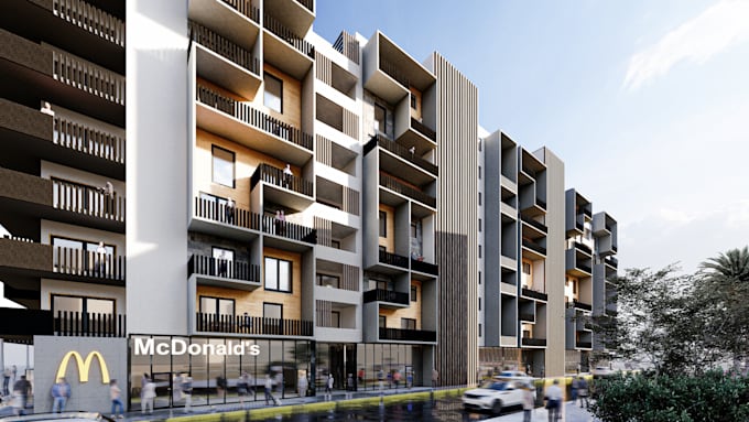 Create photorealistic architectural 3d rendering by Anwar63nhari | Fiverr