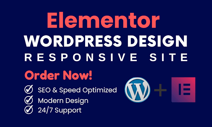 Build a website using elementor, wp page, divi by Rmrifat07 | Fiverr