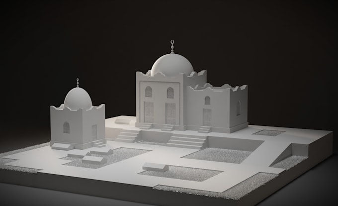 Model buildings and monuments for 3d printing by Uv15o6 | Fiverr