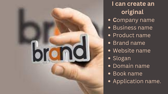 Strategically create 10 effective business brand names by Oglance | Fiverr