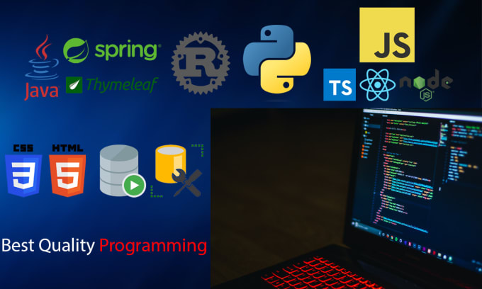 Do java, rust, python, js and its frameworks project for you by Jas404 ... Do java, rust, python, js and its frameworks project for you by Jas404 ...