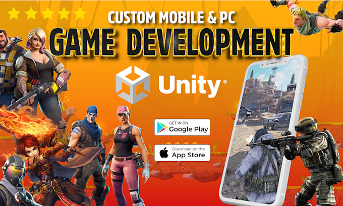 Develop unity 3d, 2d games for android, ios, mobile, web, pc by ...