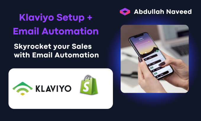 Setup advanced email flows in klaviyo by Abdullah_mna | Fiverr Setup advanced email flows in klaviyo by Abdullah_mna | Fiverr