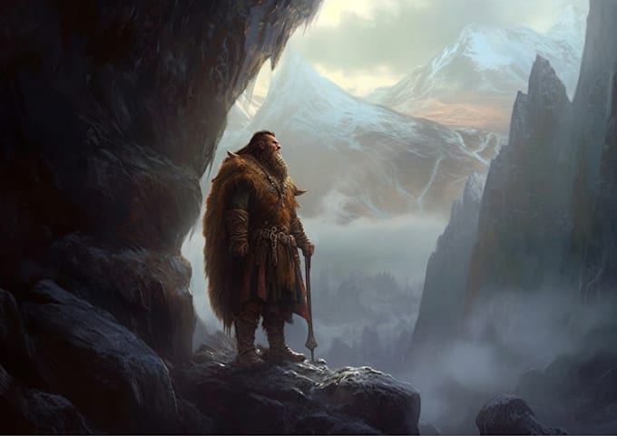 Illustrate amazing fantasy illustration or character design by Onoch ...