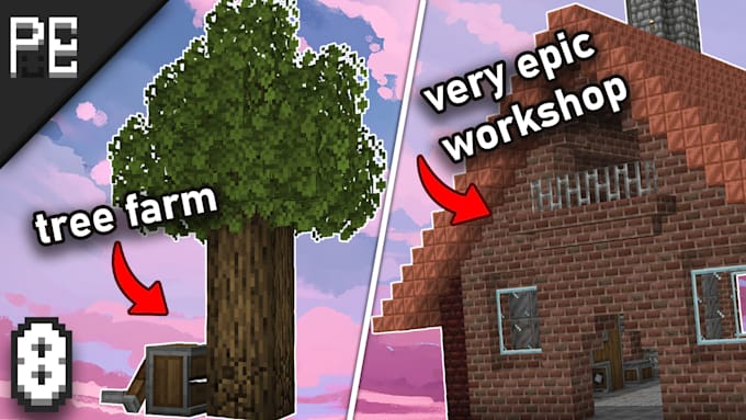 Make your eye catching minecraft youtube thumbnail asap by Princeevince ...