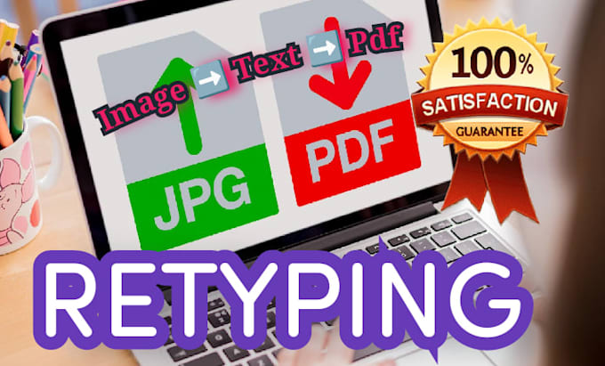 Retype your image documents and making its pdf in few hours by ...
