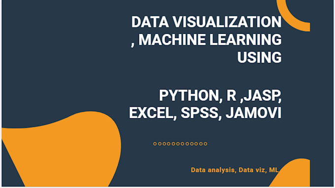 Do data analysis and visualization using r, python, jasp by Altegaz | Fiverr