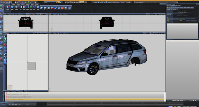 Zmodeler3 template und photoshop design by Mokiready | Fiverr