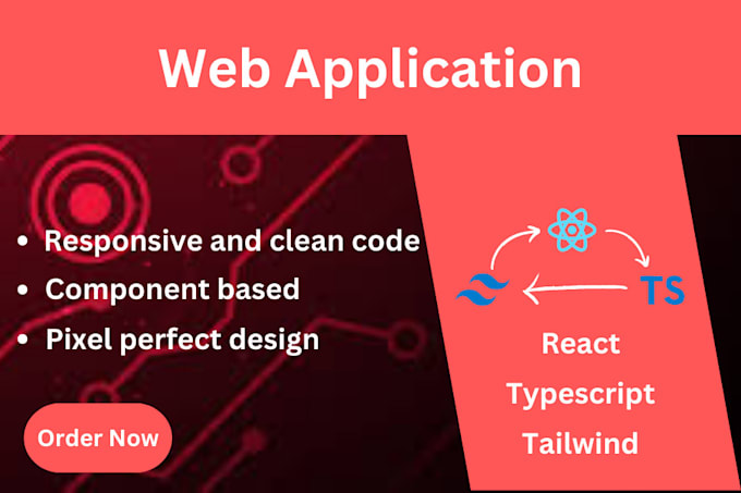 Create Web Application Using React Js Typescript With Tailwind Css By Mustaqeemtariq Fiverr