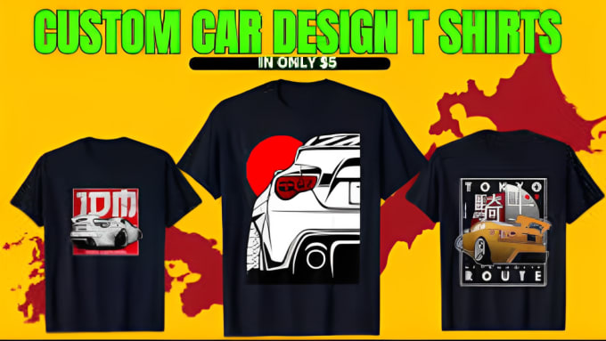 Create jdm cars and custom streetwear tshirt and hoodie designs by ...