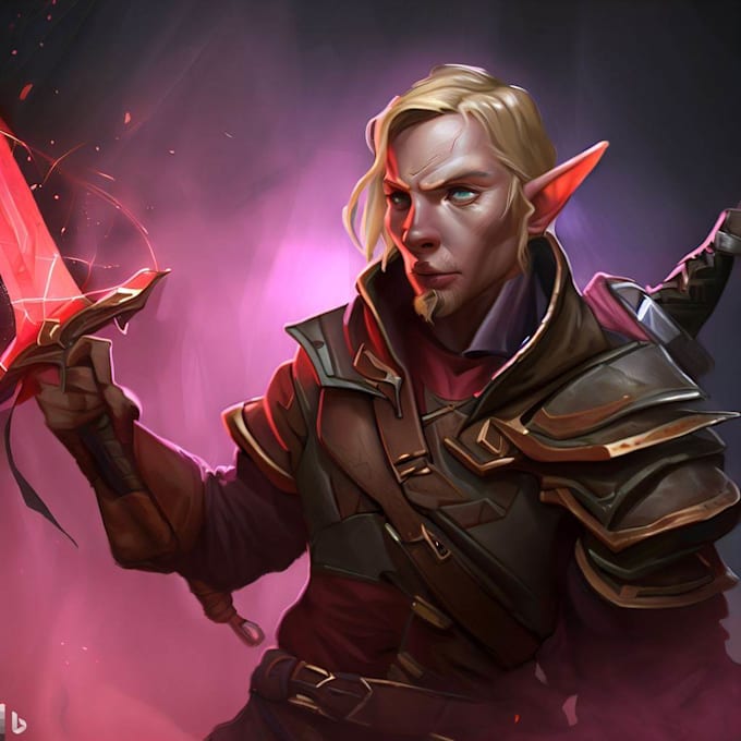 Do realistic concept art dnd character by Skunikraason | Fiverr