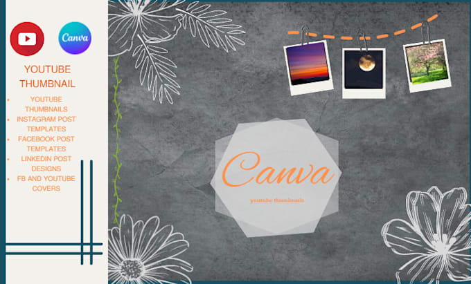 Produce any design using canva by Saliraza717 | Fiverr