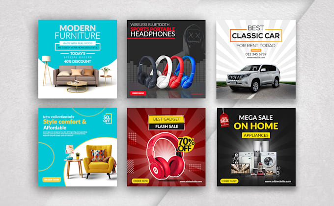 Do creative social media design, post, banner ads for you by Situhin128 ...