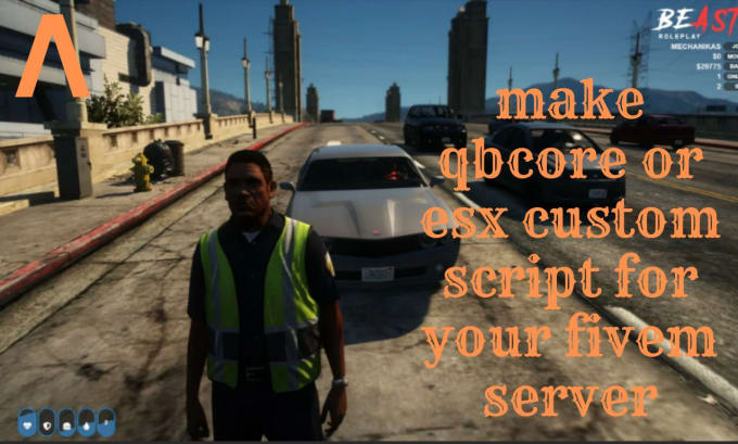 Make Qbcore Script Esx Script For Fivem Server Professionally By