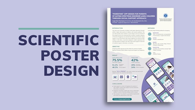 Design an eye catching and informative scientific poster by Anggisrizky ...