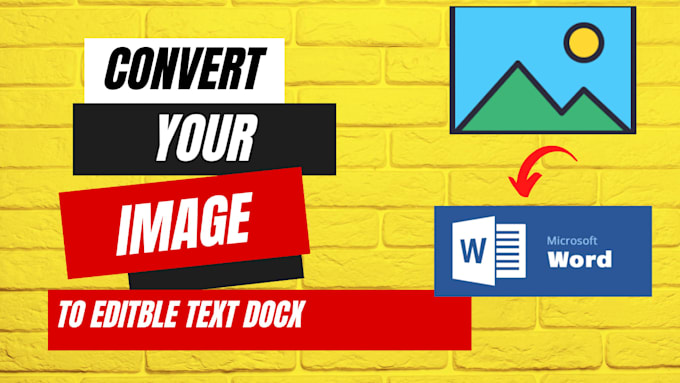 Convert pic to ms word editable form by Gul2010 | Fiverr