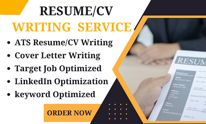 Write resume, cv, cover letter, do linkedin optimization by ...