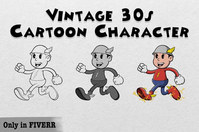 Do rubber hose style cartoon mascot character illustration by Rakaluhur ...