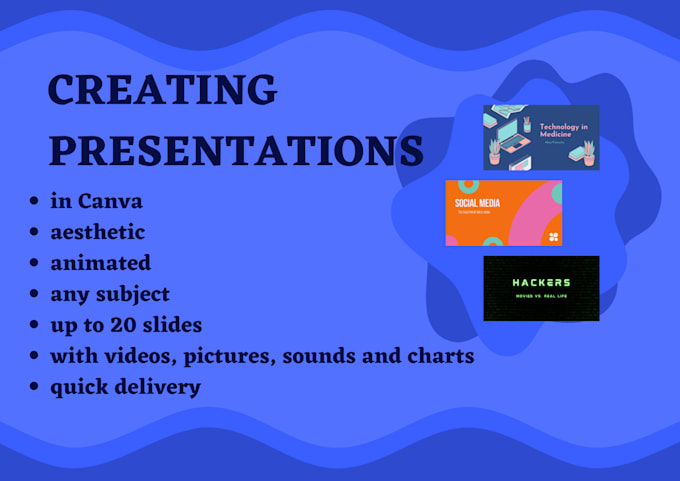 Create an aesthetic presentation in canva by Maja_natalia_p | Fiverr