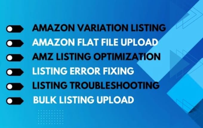Do amazon product listing creation, optimization, ranking by Hassaanthara | Fiverr