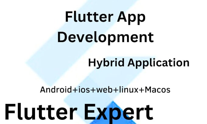 Expert flutter developer for hybrid mobile app development by Badarkhalilkhan | Fiverr