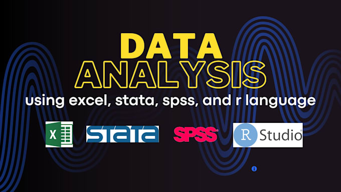 Do data analysis using excel, spss, r studio and stata by Noshad8 | Fiverr