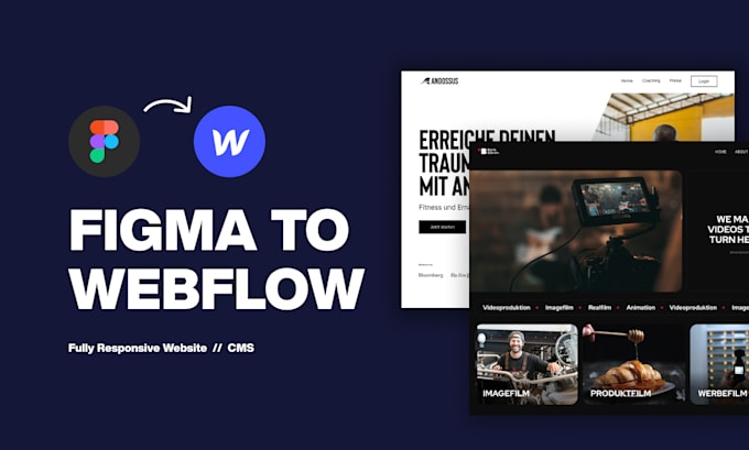 Convert your figma design to webflow by Pixelgiant | Fiverr