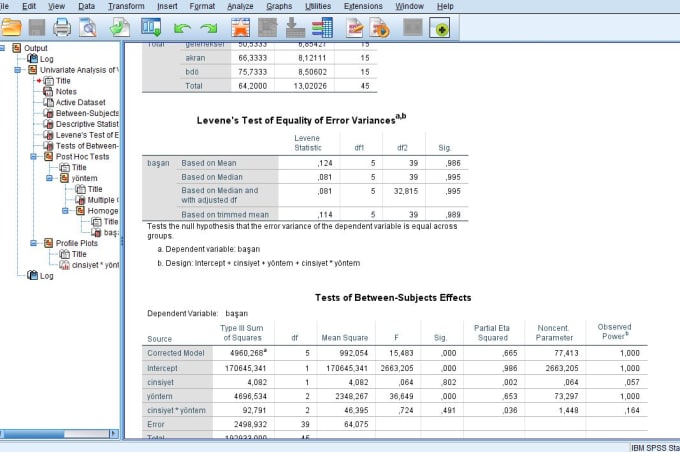 Spss 26 ile veri analizleri by Revaaha | Fiverr Spss 26 ile veri analizleri by Revaaha | Fiverr