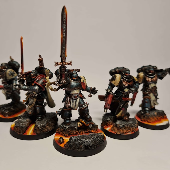 Paint and base your minis to your specifications by Minismusic | Fiverr