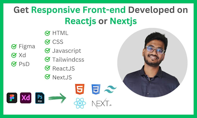 Do Figma And Xd To React Js Next Js Tailwind Css And Mui Conversion 7891