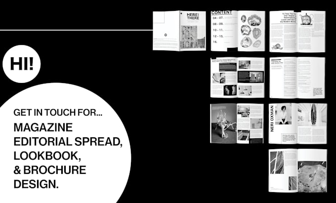 Create a professional magazine layout, editorial and publication by ...