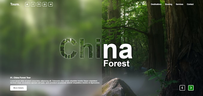 Do website design and development html and css with by Enesorhan110 ...